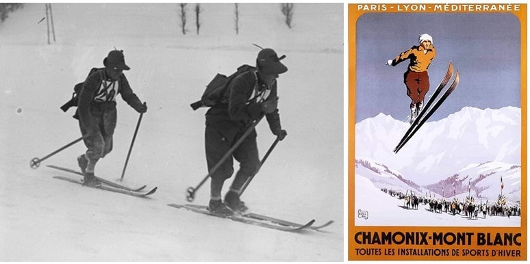 History of Skiing - The Story with Great Photos – Free The Powder Gloves