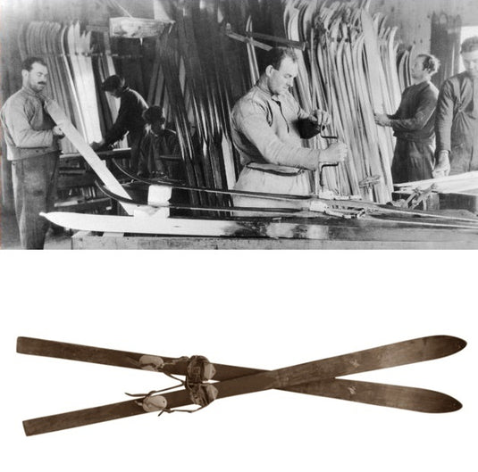 History of Skiing - The Story with Great Photos – Free The Powder Gloves
